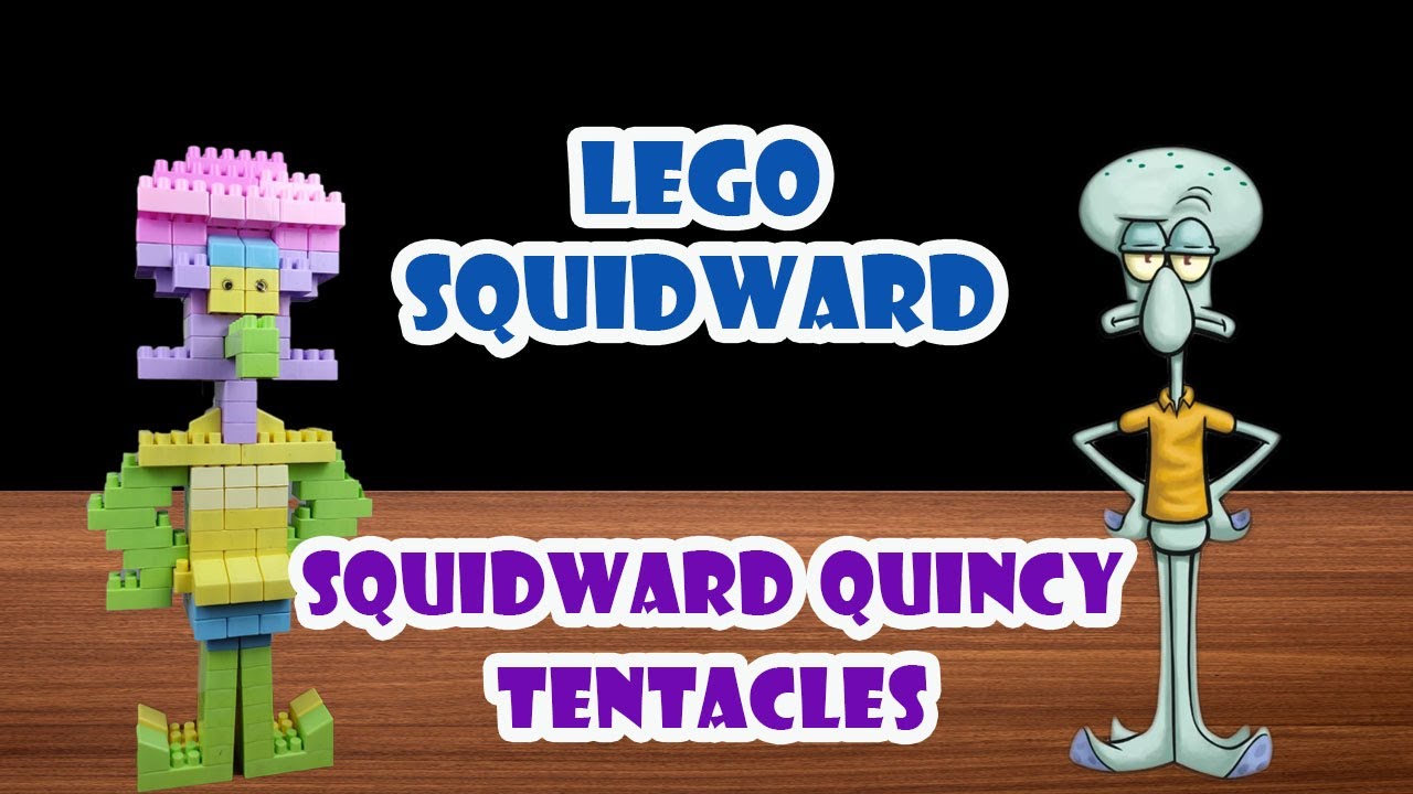 Cara Membuat Lego Squidward | How To Make Lego Squidward | OYYAN TV ...