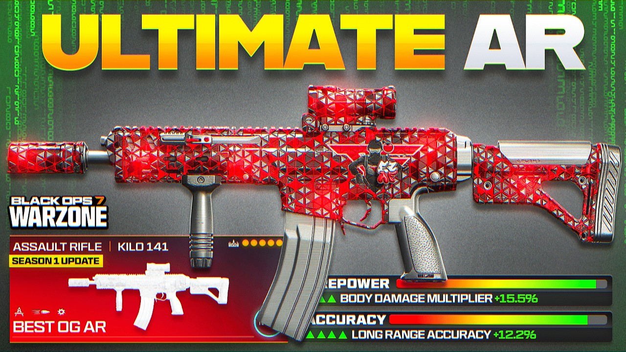 this *NEW* KILO 141 AR LOADOUT is NOW META in BO7 WARZONE! (Best ...