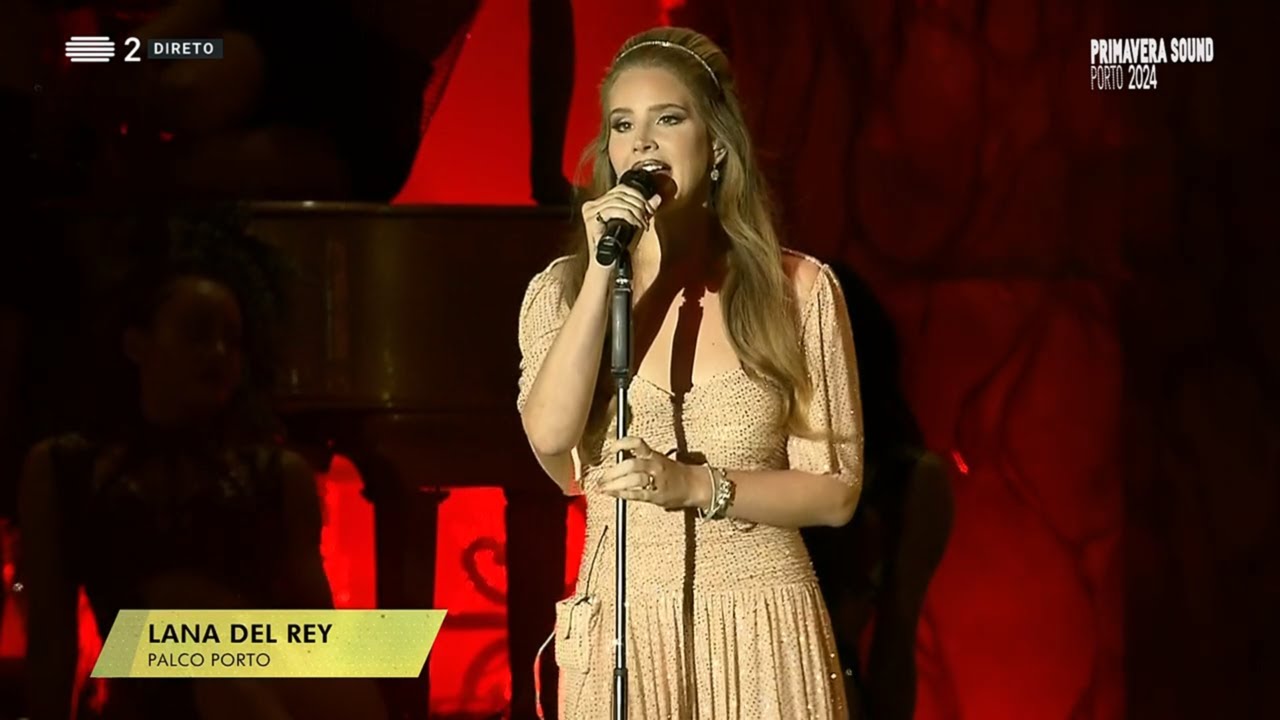 Lana Del Rey - Primavera Sound Porto 2024 - YouTube
