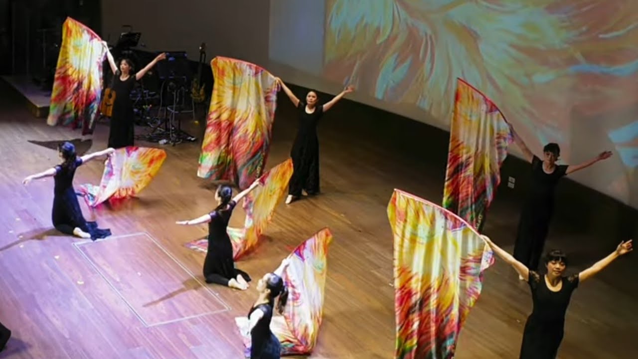 旗舞｜降下你烈火#全版 Worship Flags Dance - YouTube