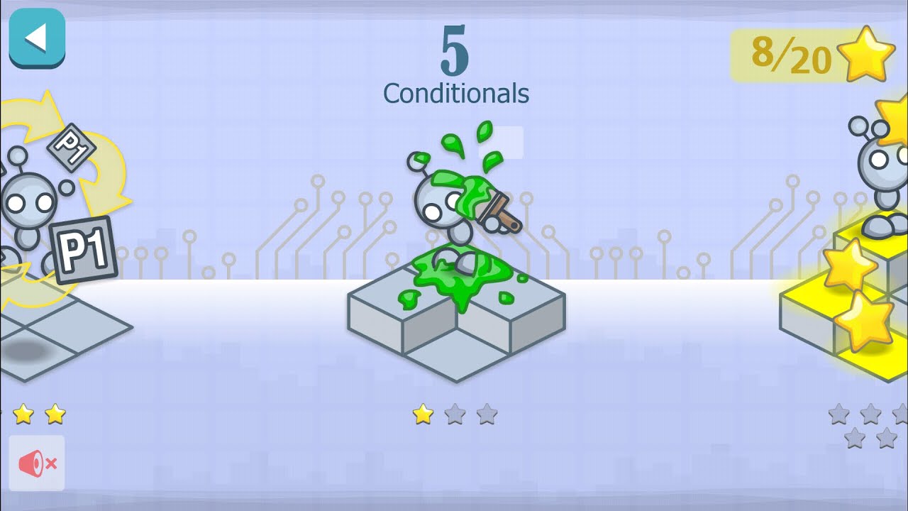 Lightbot Level 5 Complete - YouTube