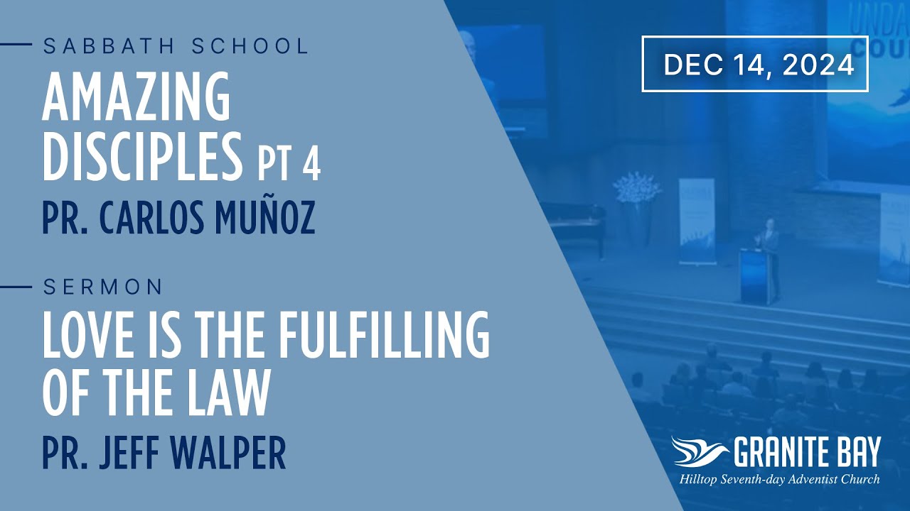 Love is the Fulfilling of the Law | Pastor Jeff Walper - YouTube