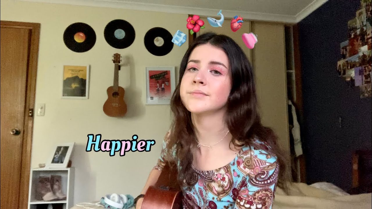 Happier - Olivia Rodrigo cover - YouTube