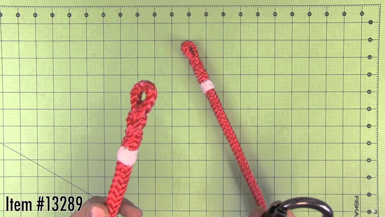 RopeLogic Tenex Rigging Prusik Eye & Eye - TreeStuff.com 360 View - YouTube