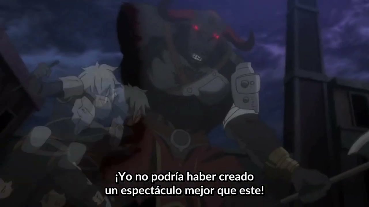 Danmachi Bell Vs Asterius Eiyuu Ganbou Youtube