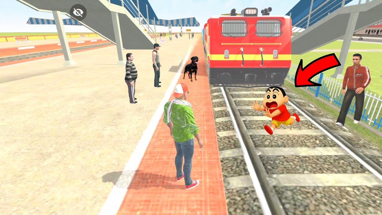 😱 Indian Theft Auto New Train Update 🚆🔥 | Amazing Railway Station ...
