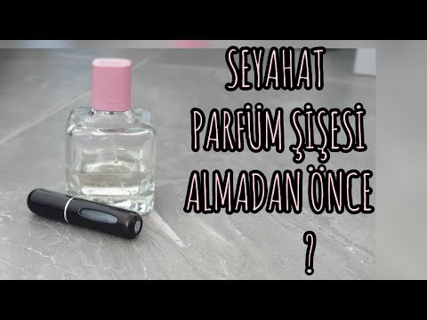 FAIL❗PARFÜMÜNÜZ SEYAHAT ŞİŞESİ İLE UYUMLU MU?PÜF NOKTASI CEP PARFÜMÜ NASIL DOLDURULUR/ATOMİZER