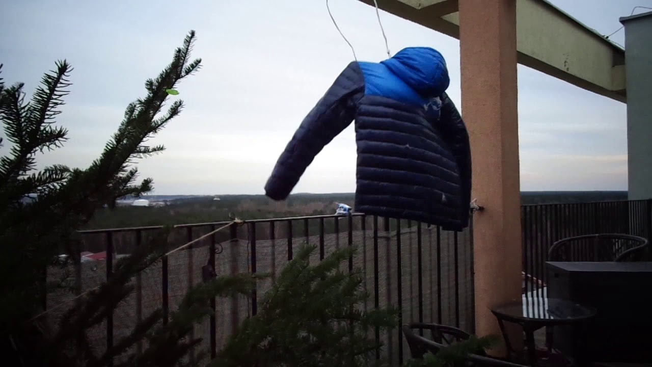 jacket in wind part 4 - YouTube