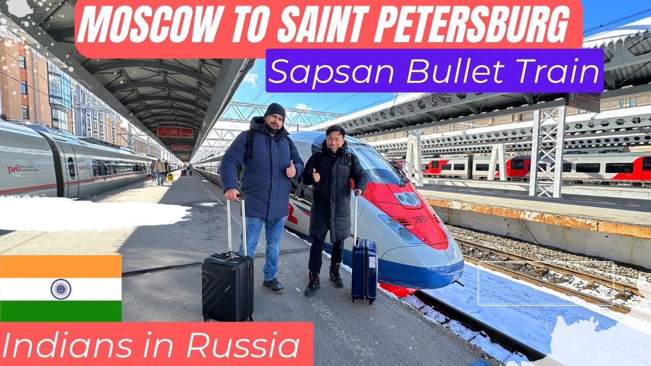 Travelled in Russian Bullet train for the first time 2023 - YouTube
