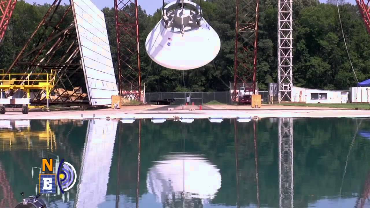 NASA EDGE: Orion Drop Test - YouTube