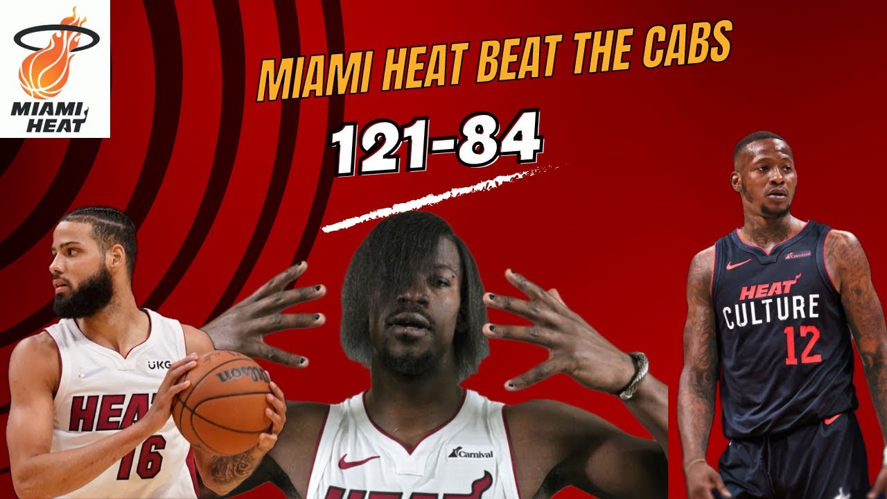 Miami Heat CRUSH the Cleveland Cavs | Heat's biggest win of the season ...
