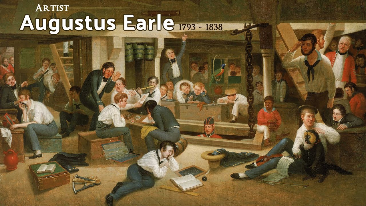 Artist Augustus Earle (1793 - 1838) British Painter | WAA - YouTube