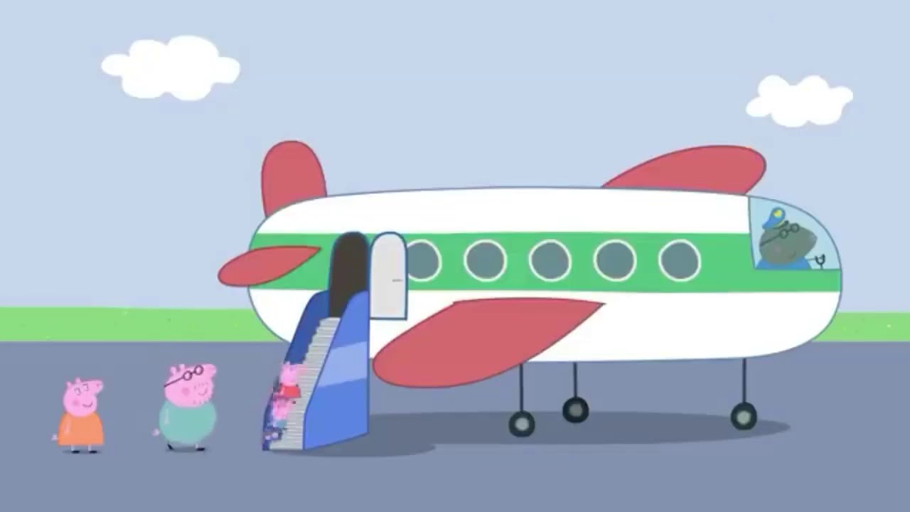 Peppa pig plane song - YouTube
