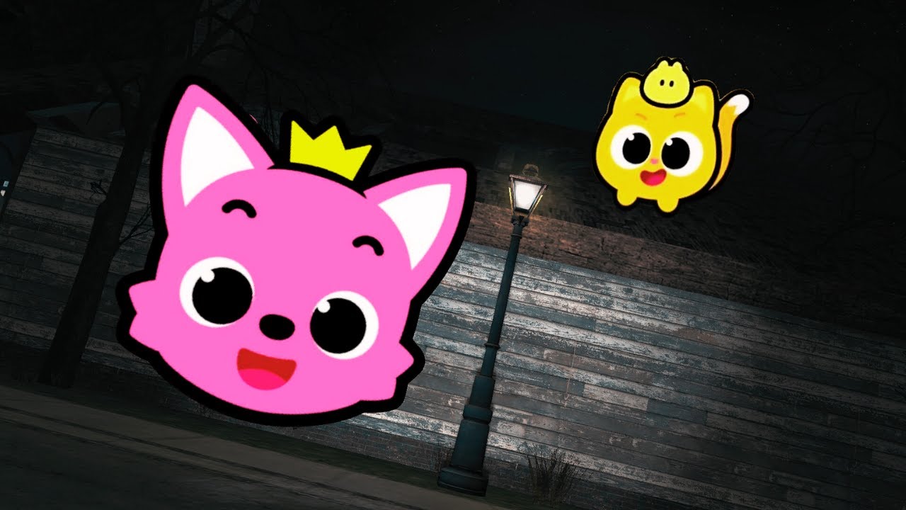 REAL Pinkfong Head and Ninimo | Gmod Nextbot - YouTube