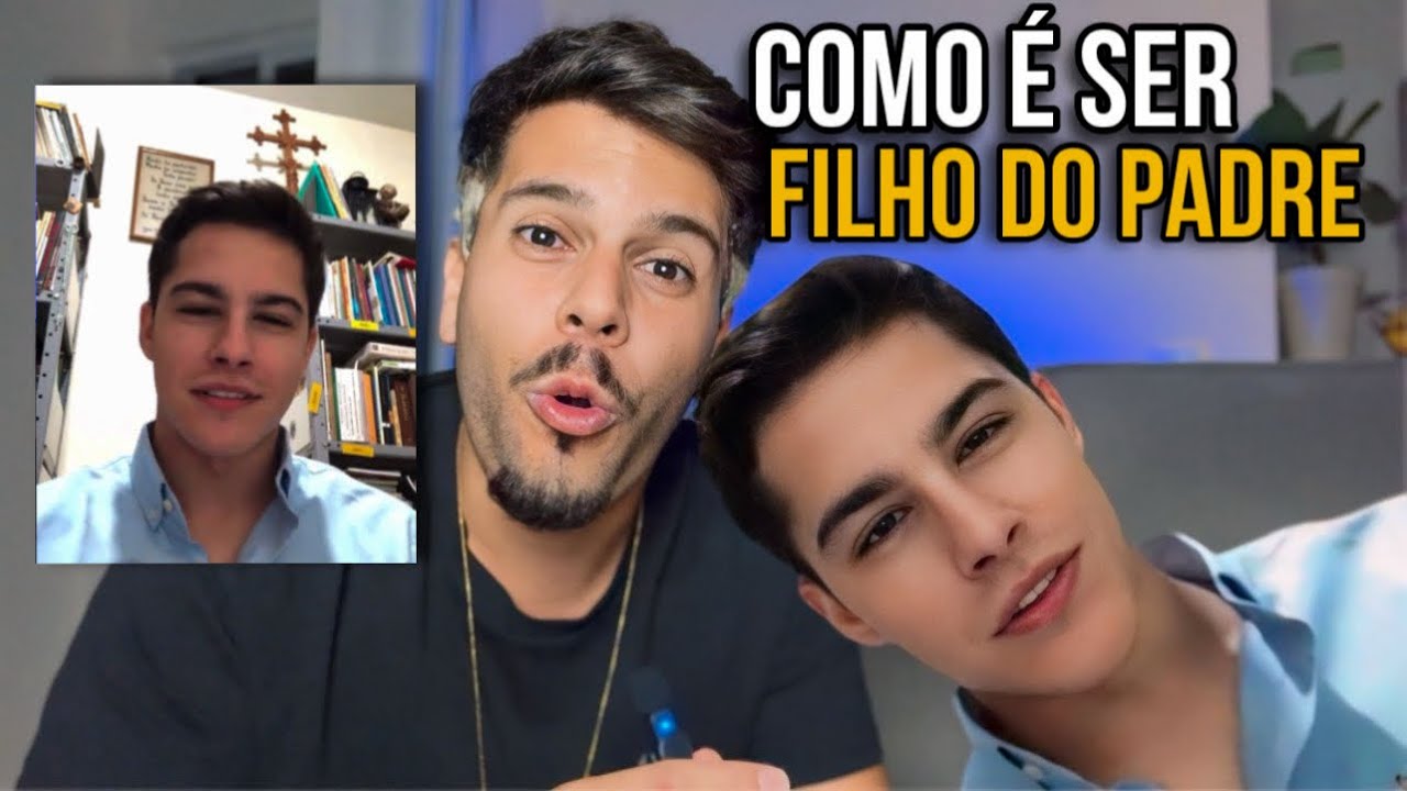 FILHO DO PADRE | REAGINDO COMO É SER FILHO DO PADRE - YouTube