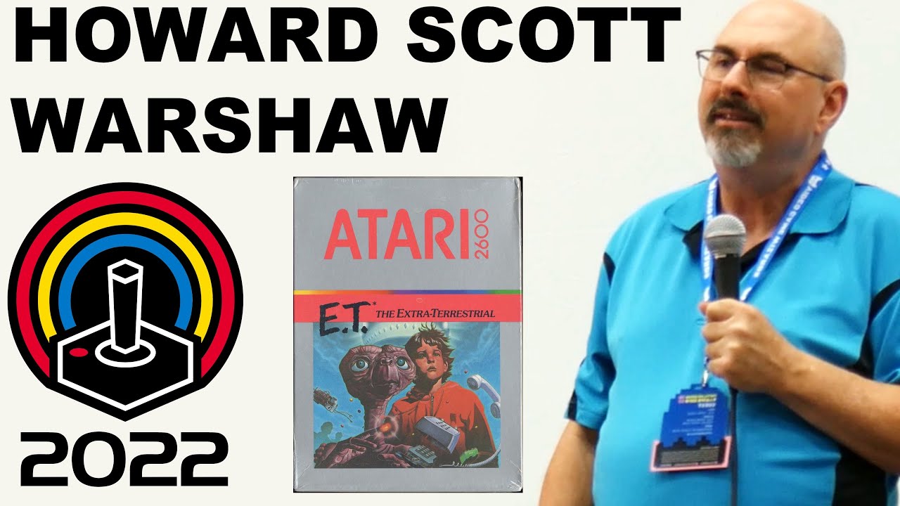 PRGE 2022 - Howard Scott Warshaw - Portland Retro Gaming Expo 4K - YouTube