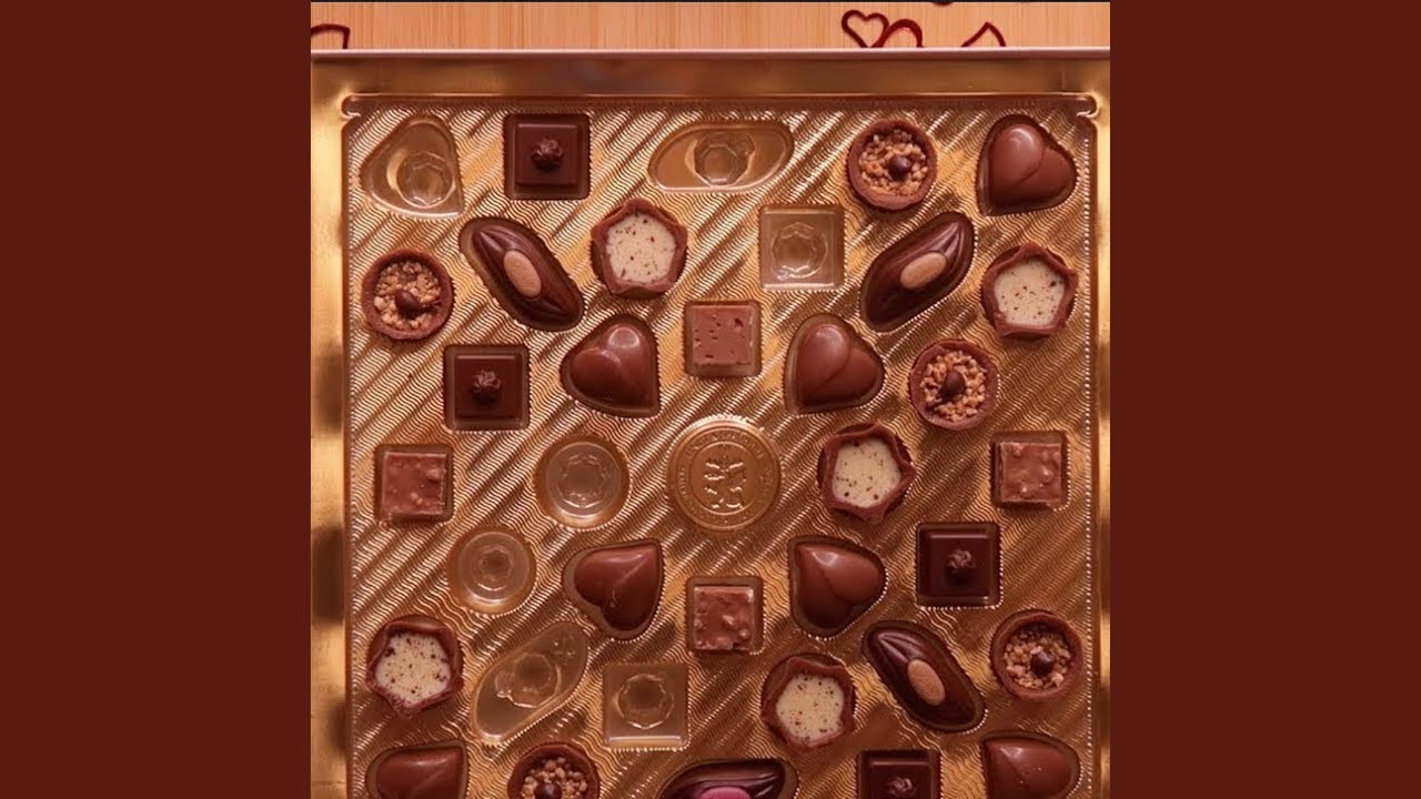 Eating Mini Praline Valentine Chocolates with rain in the background Pt ...