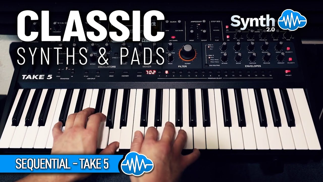 CLASSIC SYNTHS & PADS (32 new sounds) | SEQUENTIAL TAKE 5 | SOUND ...