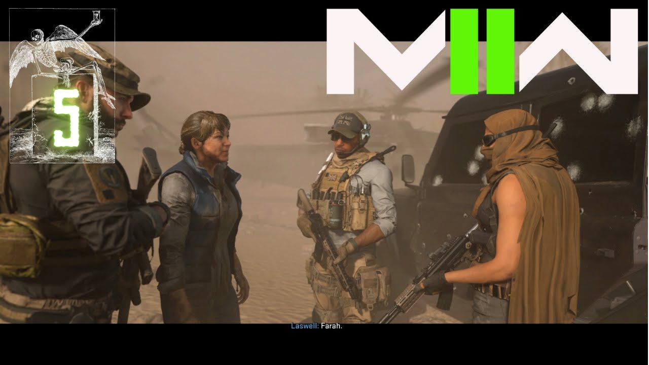 FARAH NOS AYUDA A RESCATAR A LASWELL - CALL OF DUTY MODERN WARFARE 2 ...
