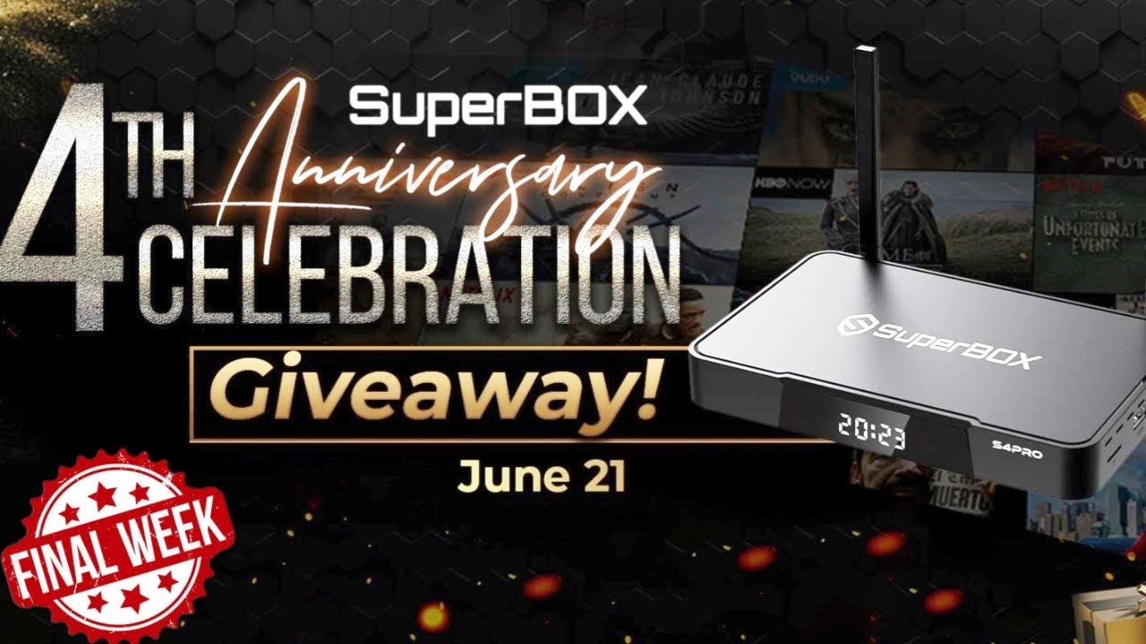 📣 SuperBox S4 Pro TV Media Box's GIVE AWAY! - YouTube