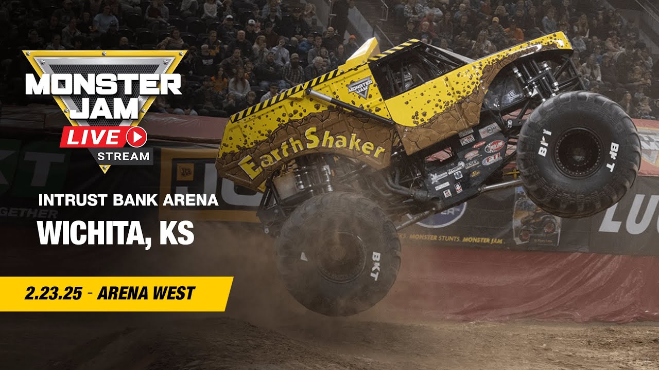 Monster Jam: Wichita KS - 3 (Full Event) | Feb 23, 2025 | Arena West ...
