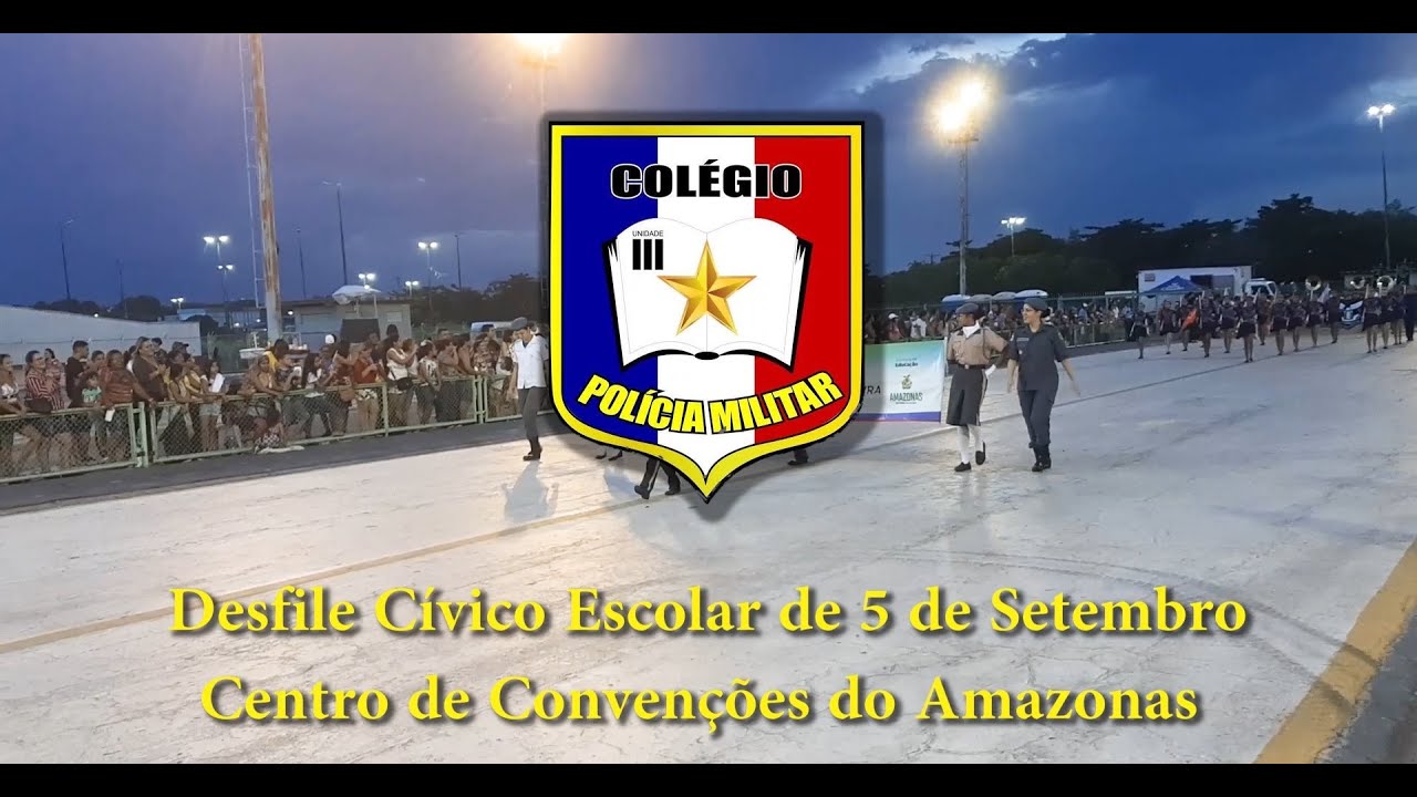 3° CMPM - Desfile Cívico 5 de setembro no Sambódromo 05/09/2019 - YouTube