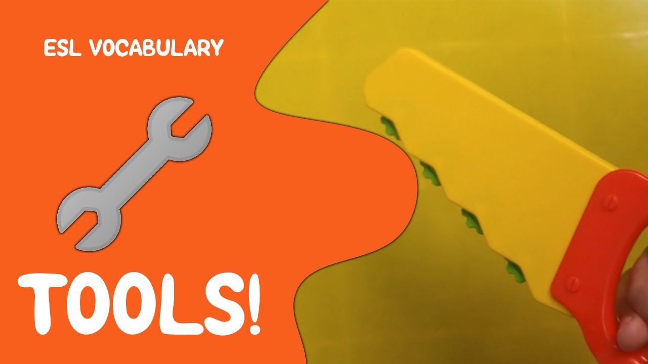 TOOLS! | ESL VOCABULARY | TRUST LEARNING CENTER - YouTube