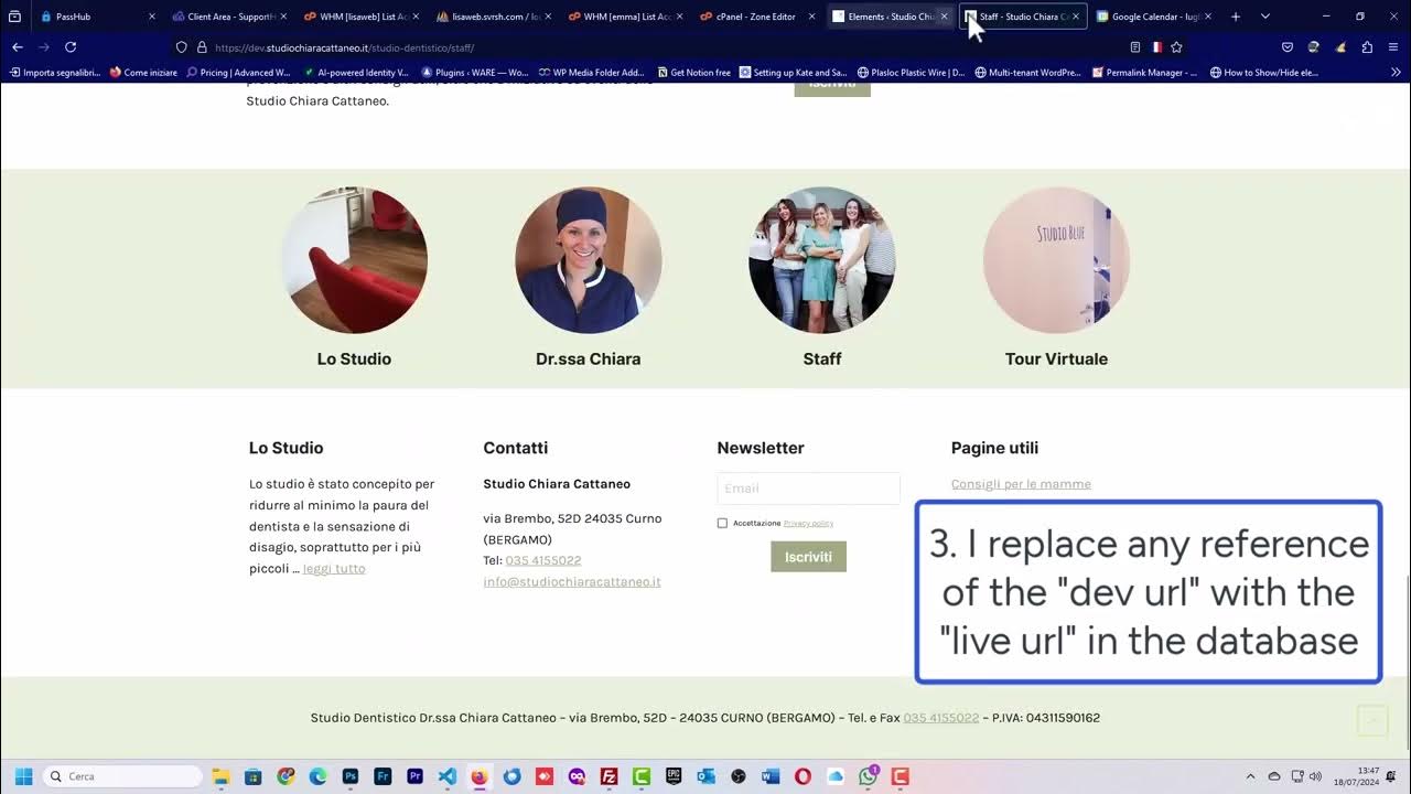 Move a WordPress site into a new URL - YouTube