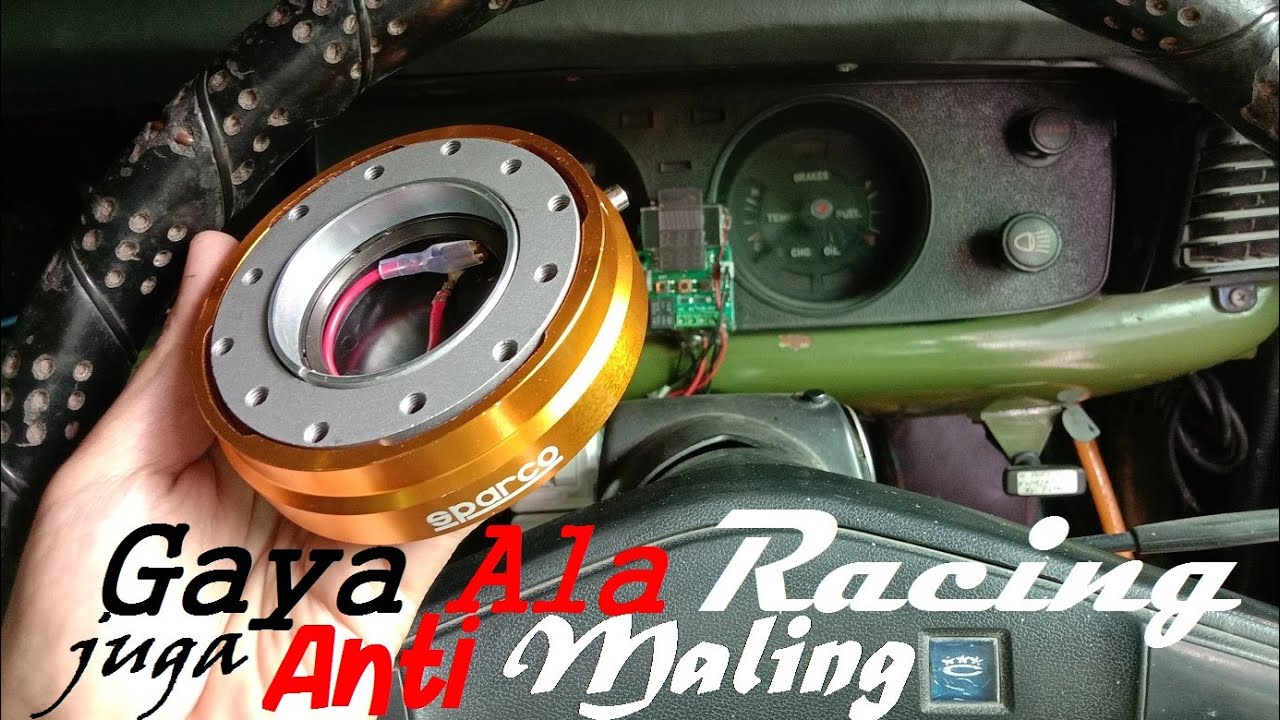 Quick Release Slim | Sambungan Stir Racing Mobil Model Tipis | Adaptor ...