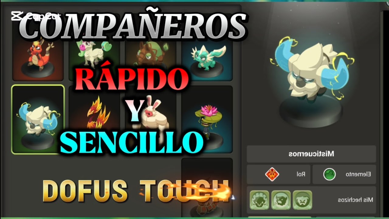 COMO ENCONTRAR LOS COMPAÑEROS DOFUS TOUCH - RAPIDO Y SENCILLO - 🔥 - YouTube