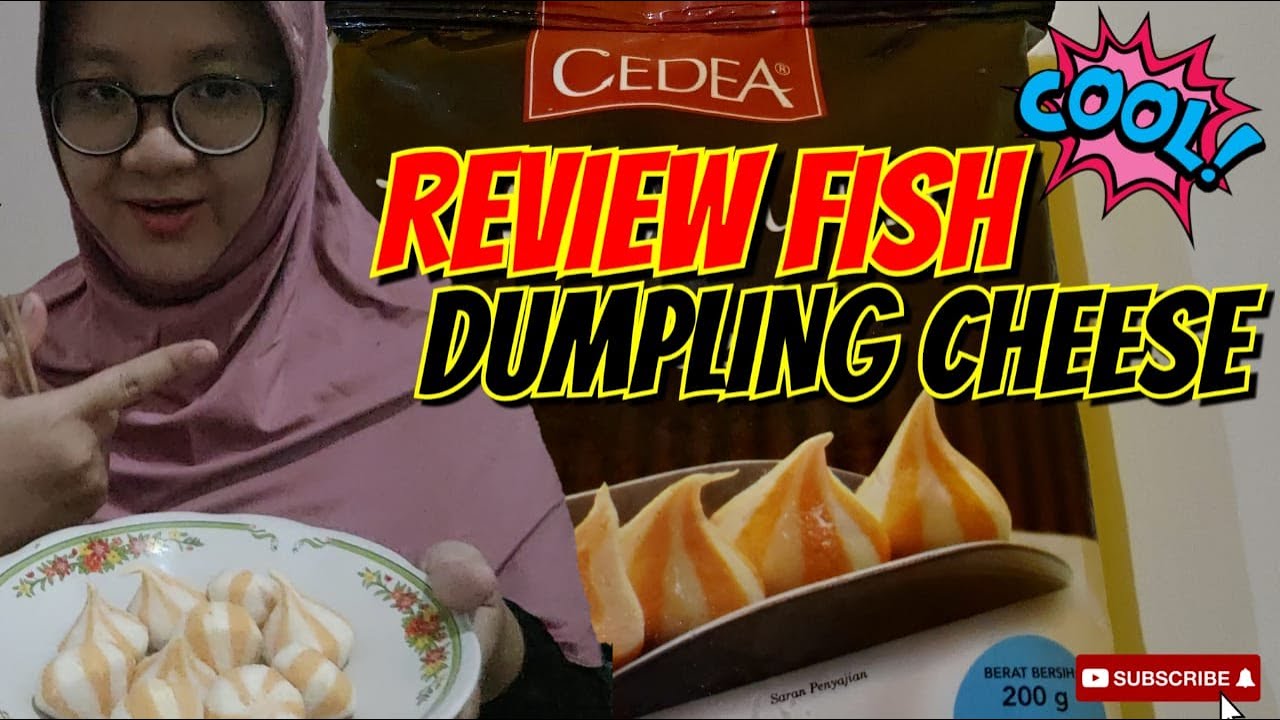Review Cedea Fish Dumpling Cheese#16 - YouTube
