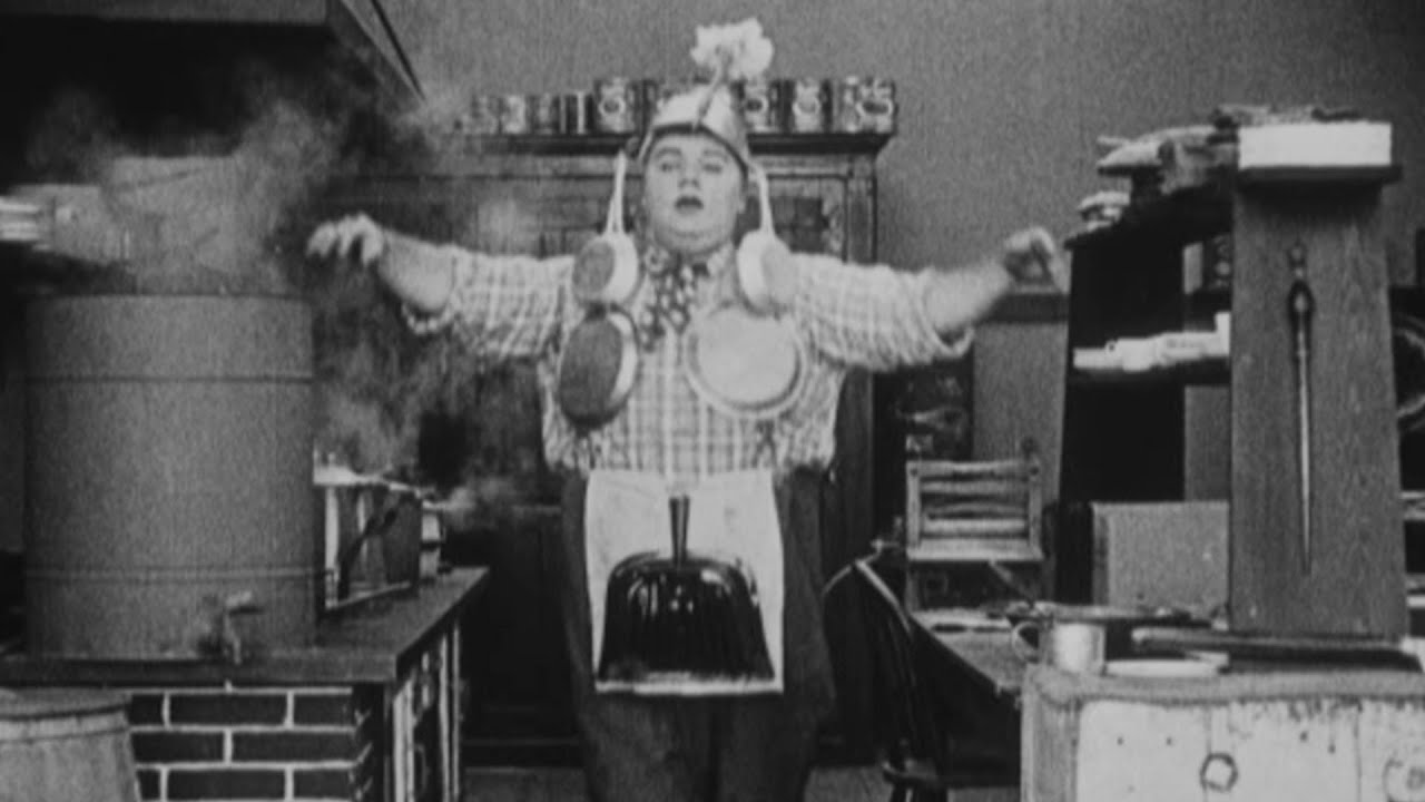 The Cook (Fatty en la cocina, Roscoe Fatty Arbuckle, 1918) - Momentos ...