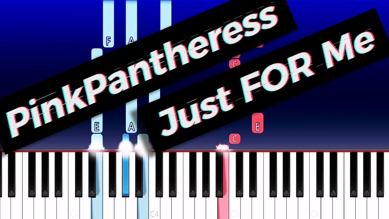 Pink pantheress - Just for me (Piano Tutorial) - YouTube