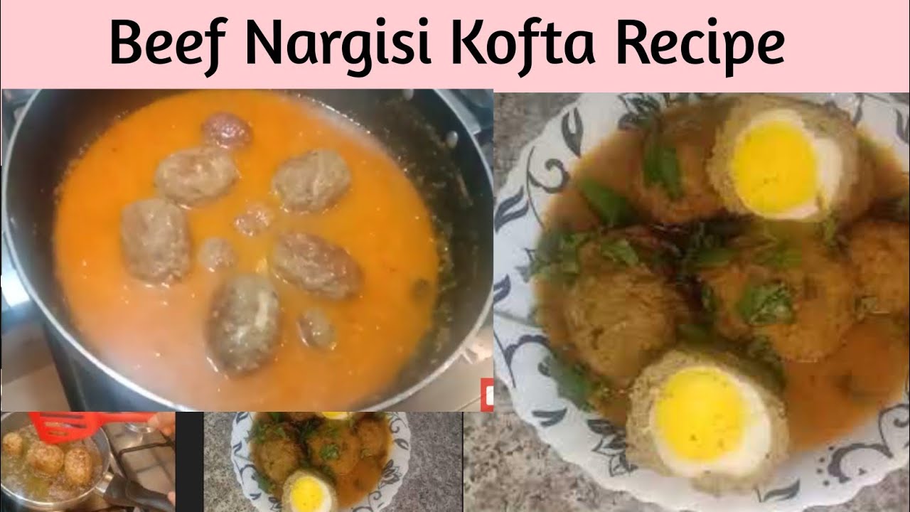 NARGISI KOFTA | EGG KOFTA CURRY | RECIPE IN URDU/HINDI | EGG STUFFED ...