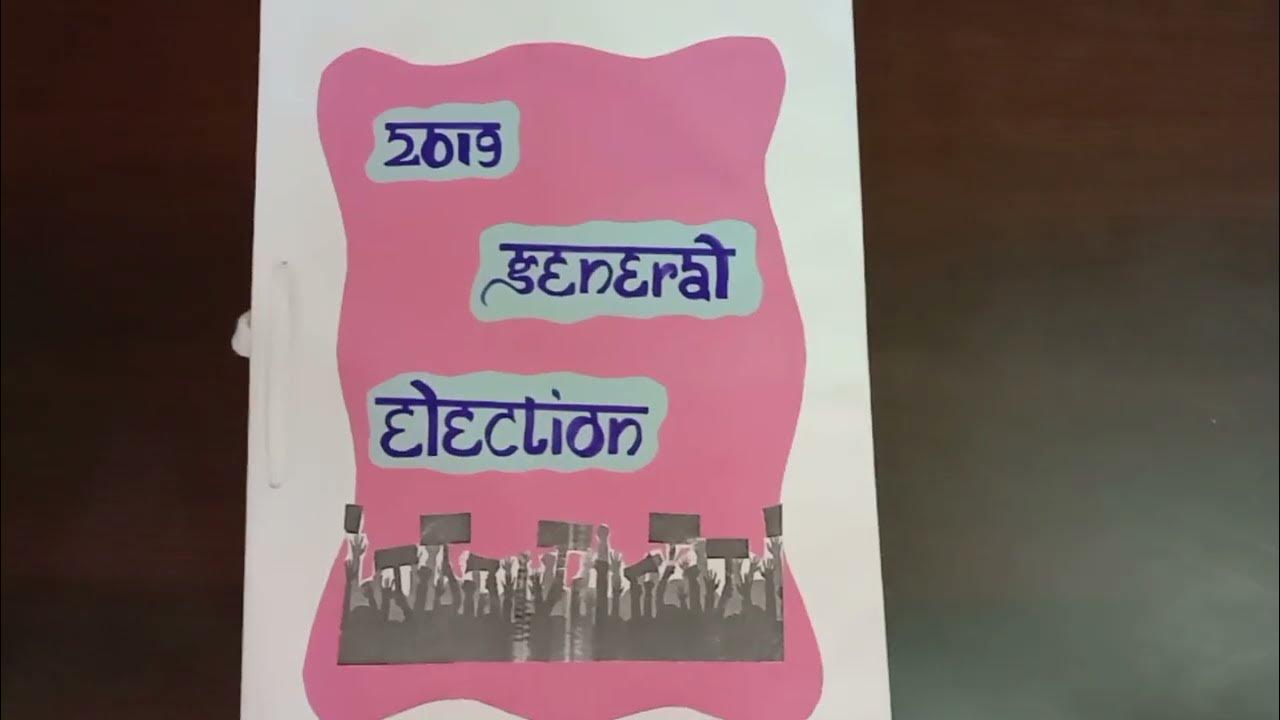 2019 General Election Project Work| Class 12th| CBSE| Political Science ...