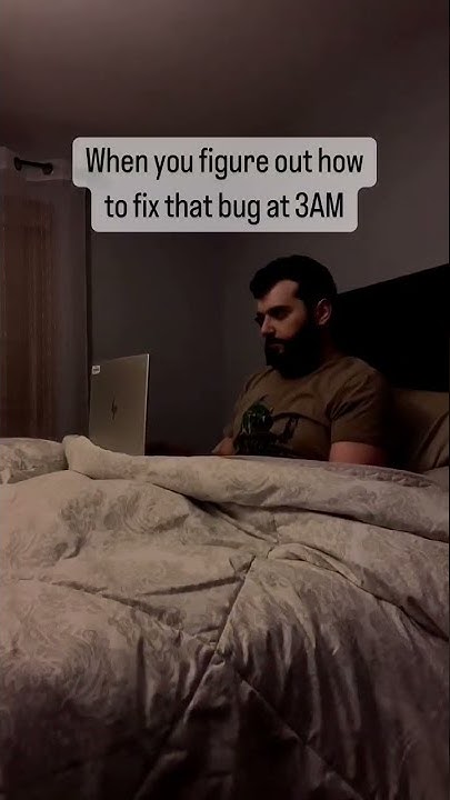 When you figure out how to fix that bug at 3AM.#halaltech_ #programmerhumor #coding #memes # ...