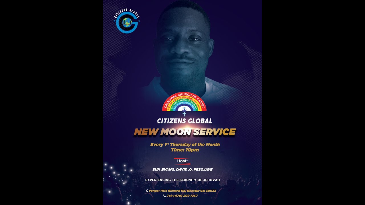 NEW MOON SERVICE NOVEMBER EDITION - YouTube