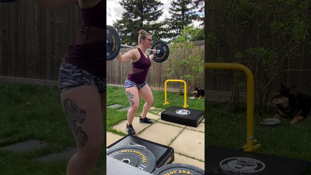 Snatch Push Press + Overhead Squat - YouTube