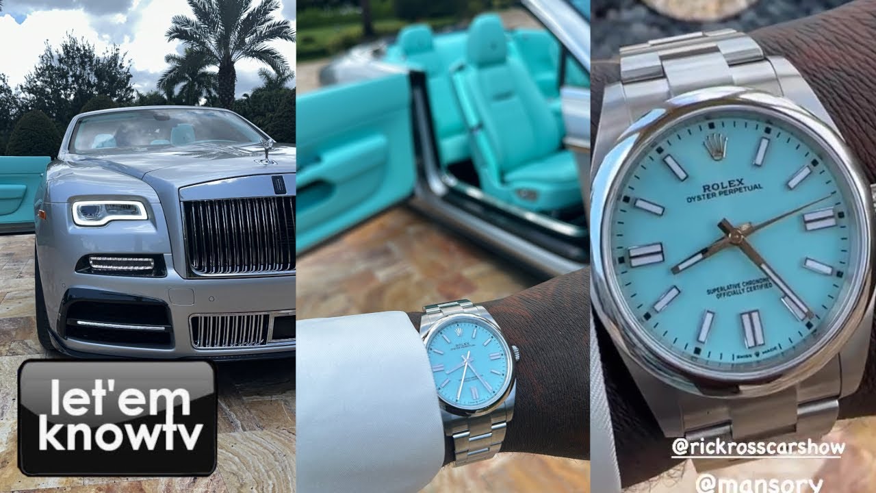 Rick Ross Just Bought Another Rolls Royce Just To Match His Tiffany ...