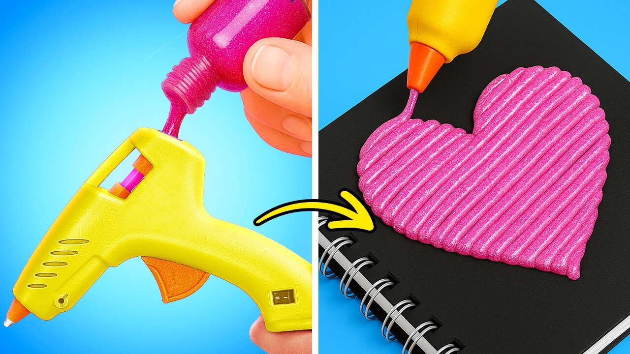 Easy DIY School Supplies: Creative Ideas And Genius School Hacks by 123 ...