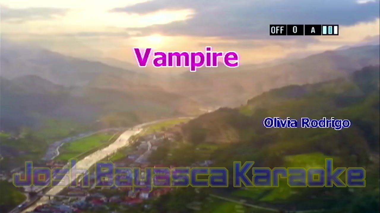 (25888) Vampire by Olivia Rodrigo | Premier-98sd Karaoke - YouTube