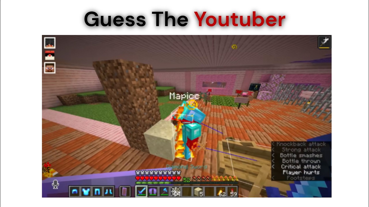 Can YOU Guess The Minecraft Youtuber From a Screenshot ? - YouTube