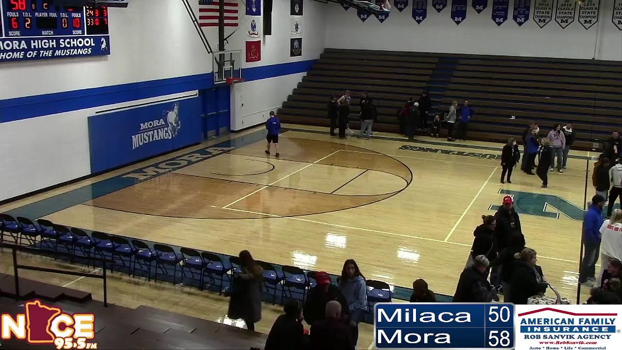 Mora Basketball Double Header - YouTube