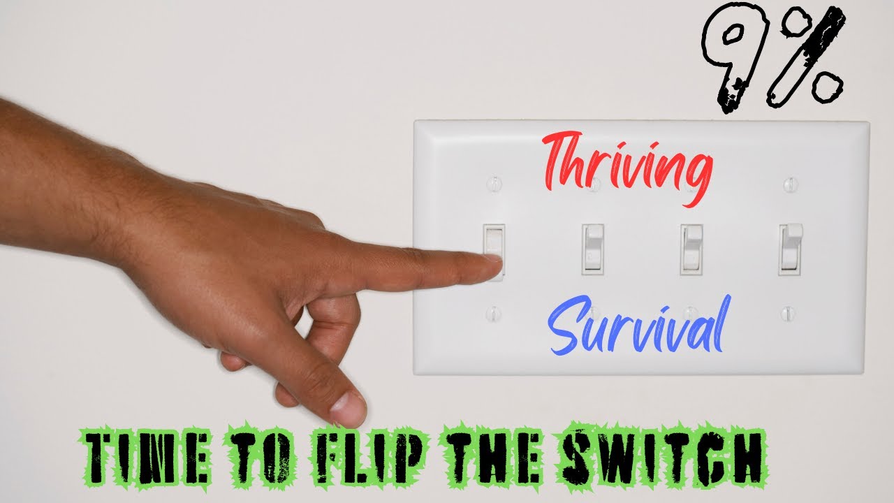 Flipping the switch: Thriving vs surviving - YouTube