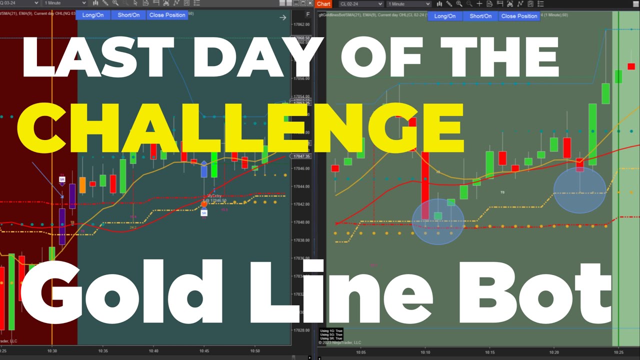 Last Day of the Gold Line Bot Challenge and What's Next! - YouTube