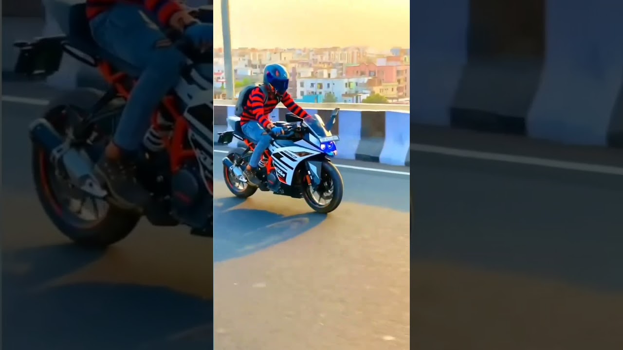 ktm RC 390 stunt - YouTube