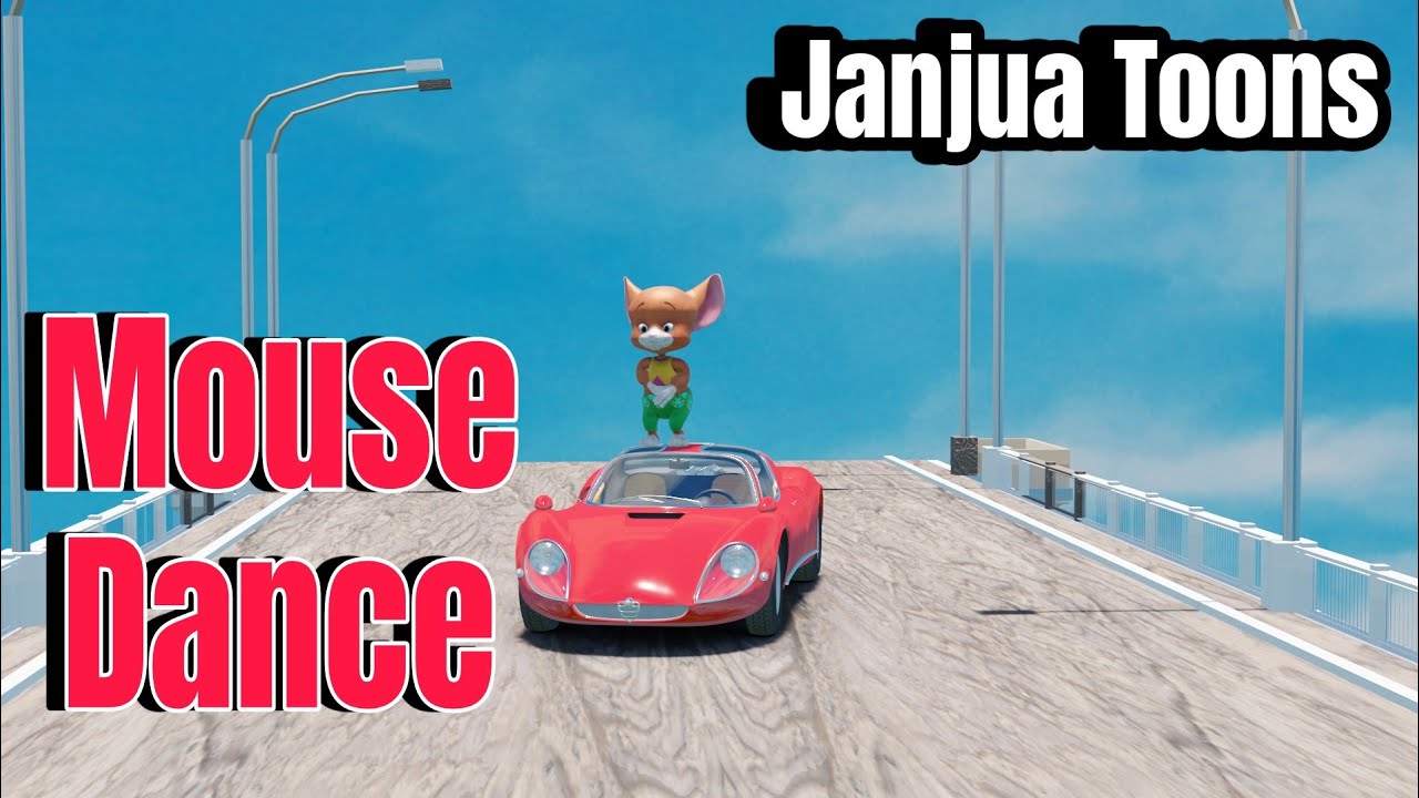 mickey mouse race car song | dancing mouse song | Janjua Toons. - YouTube