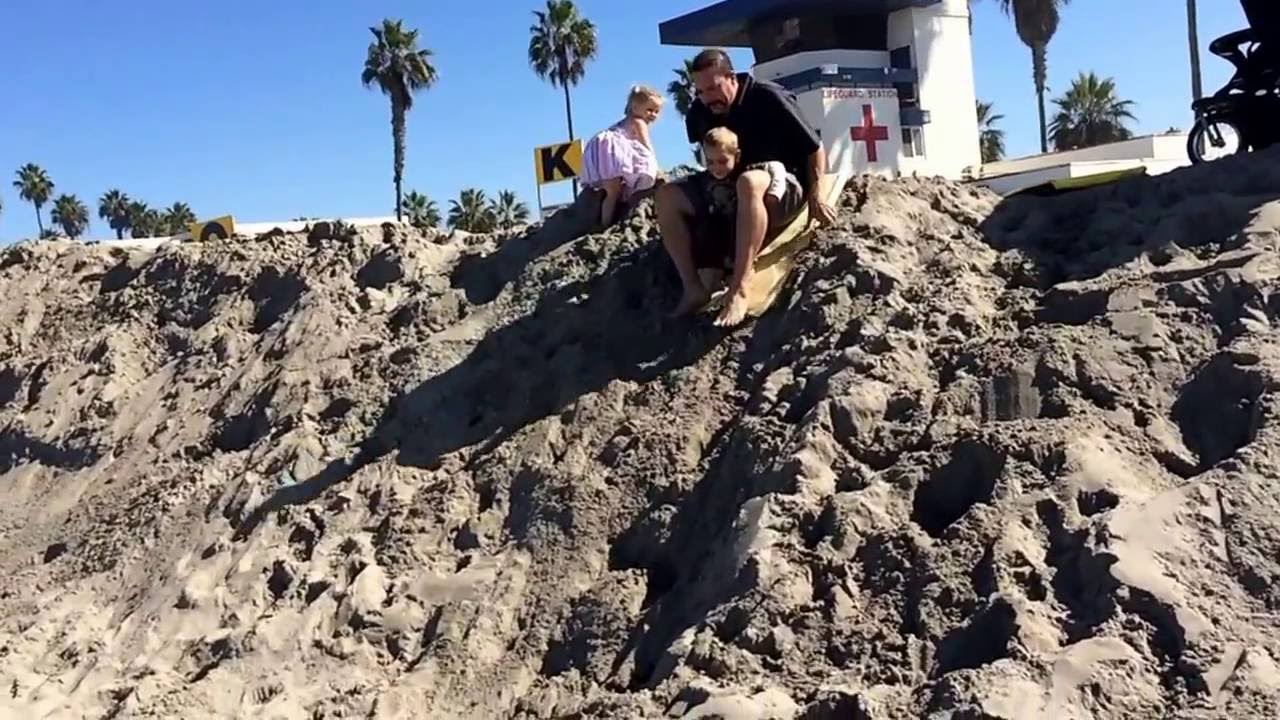 Sand Slide - YouTube