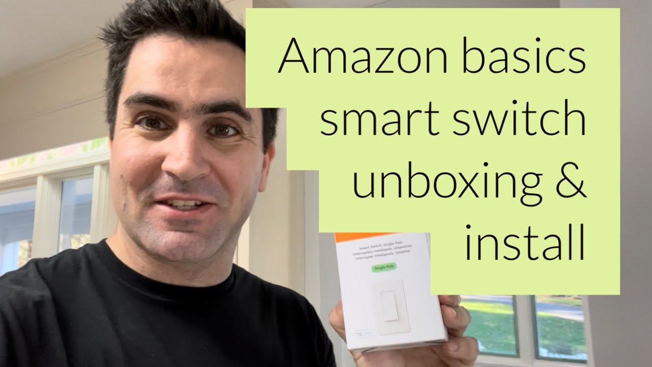 Amazon Basics Alexa Smart Light Switch - unboxing, install & setup in ...