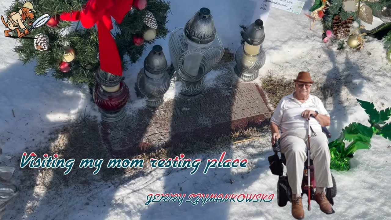 Visiting my mom resting place - YouTube